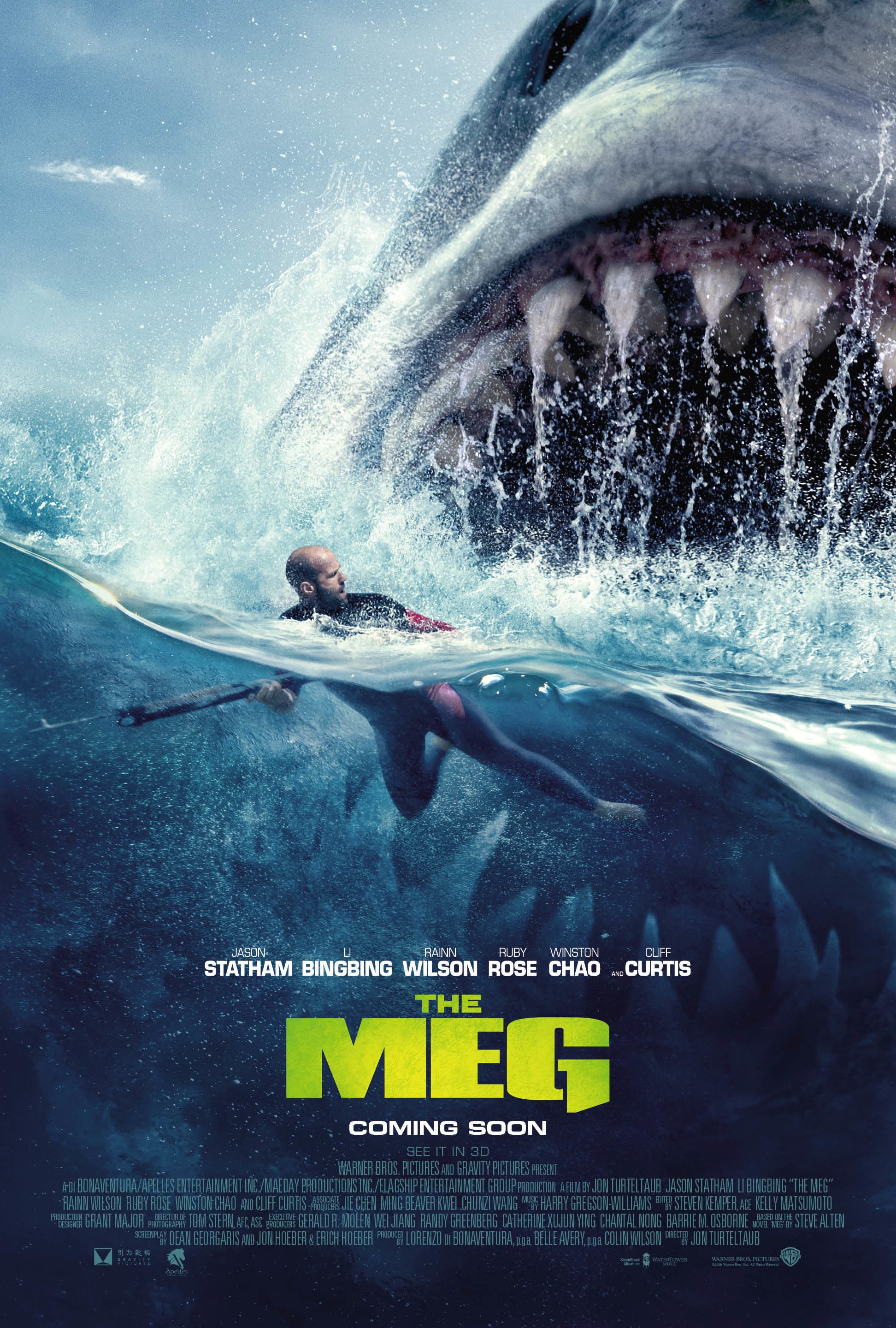 monster shark The Meg is released The Meg - Frank Movie Reviews